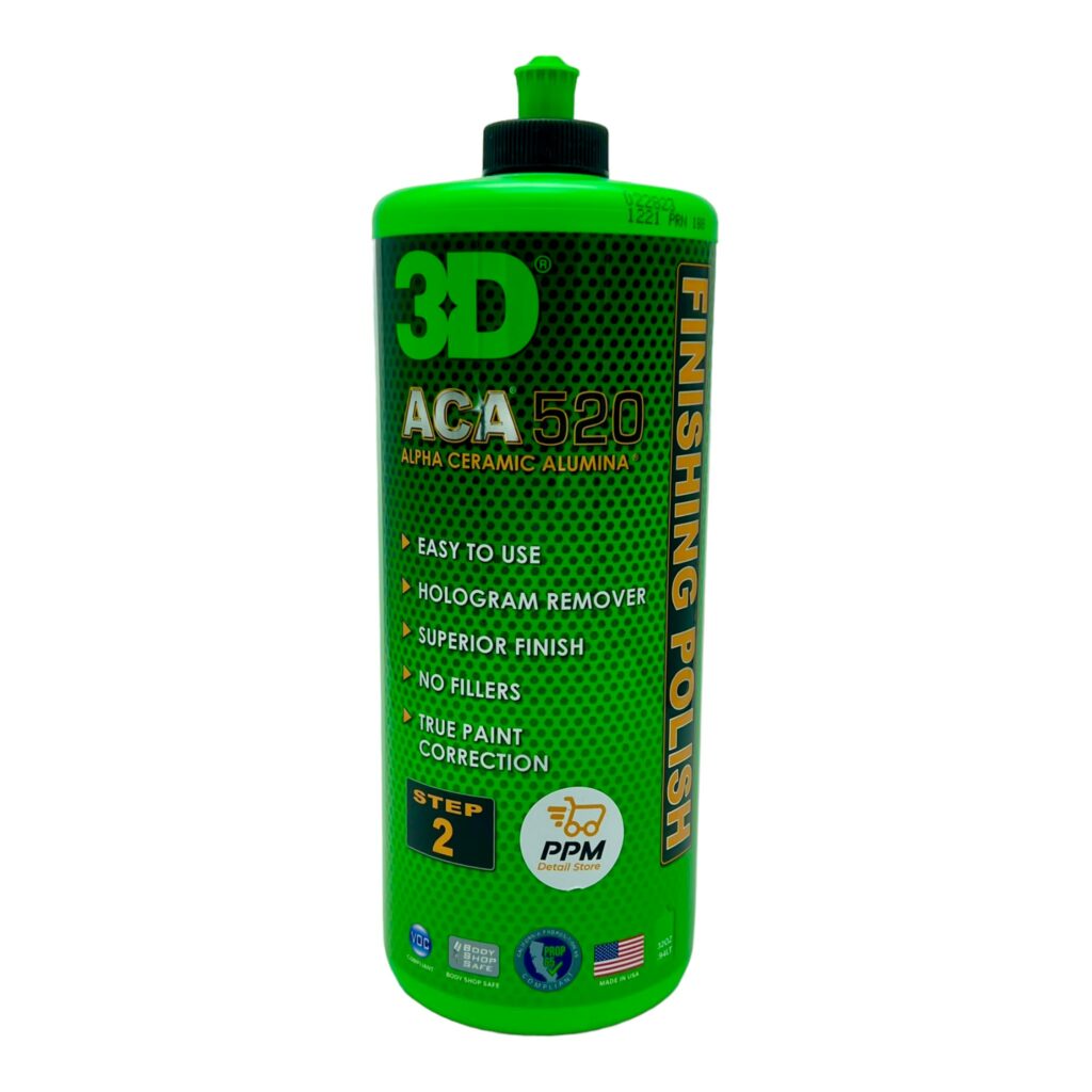 3D ACA 520 Finishing Polish 32oz - PPM Detailing