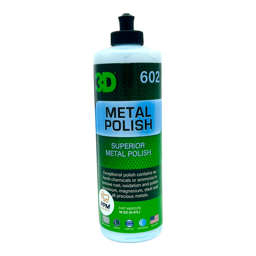 3D Deep Blue Metal Polish 16oz - PPM Detailing